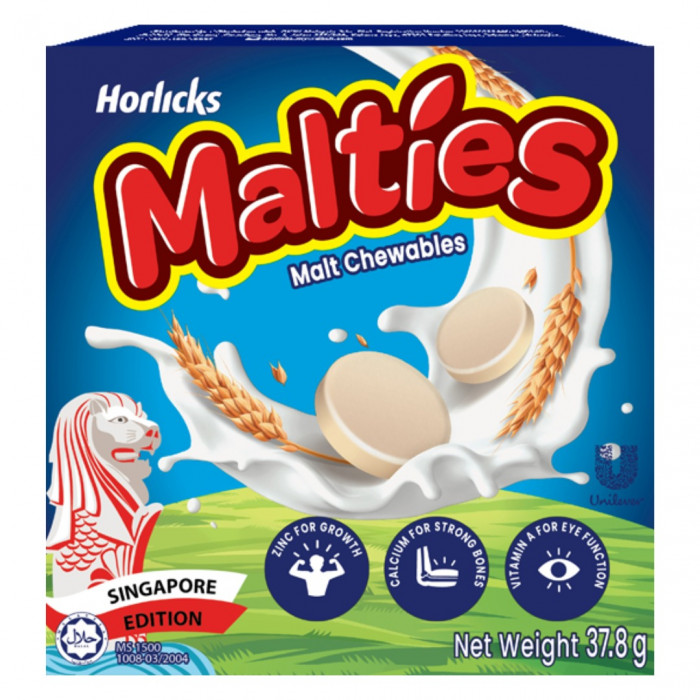 Horlicks Malties Nutritious Barley Milk Candy - Carton
