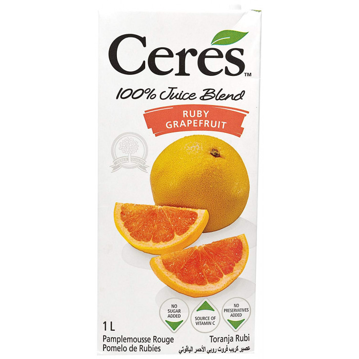 Ceres Ruby Grape Fruit Juice - Case