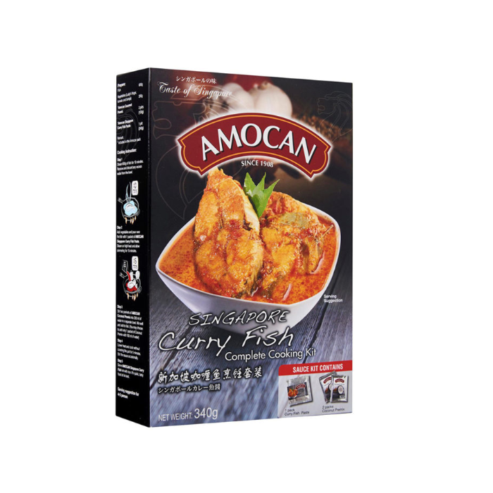 Amocan Singapore Curry Fish - Carton