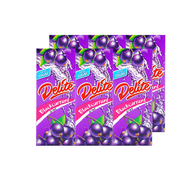 Delite Blackcurrant Drink - Carton