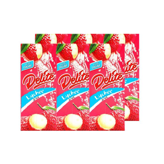 Delite Lychee Drink - Carton