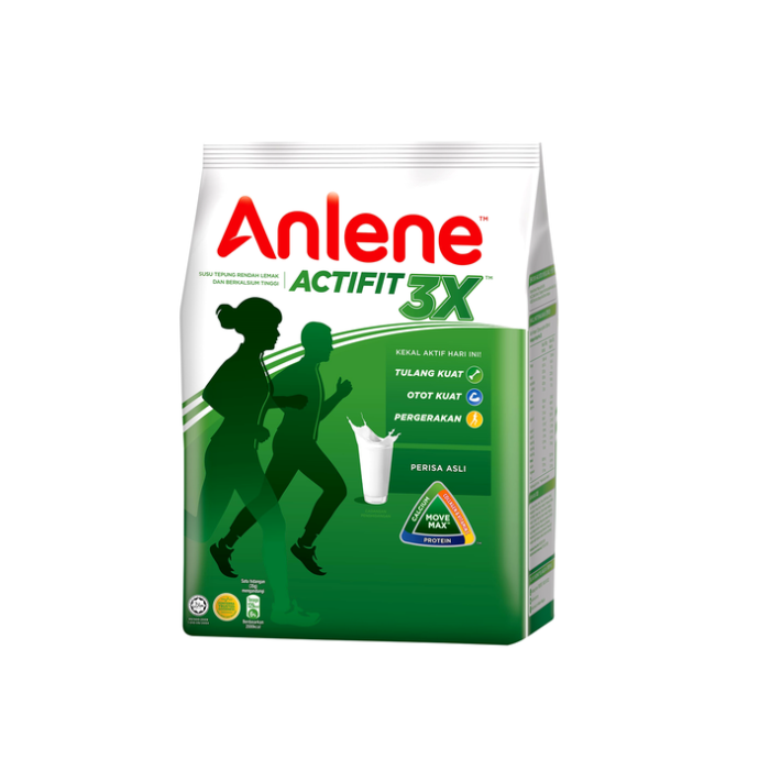 Anlene Actifit 3X Milk Powder Plain - Carton