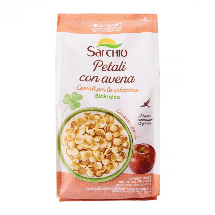 Sarchio Cereals-Oat Shells with Apple Juice - Carton