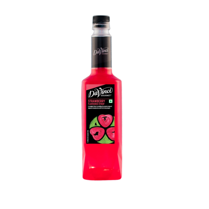 DAVINCI GOURMET SYRUP STRAWBERRY - Carton