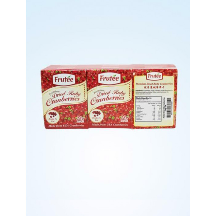 Frutee Premium Dried Ruby Cranberries - Carton