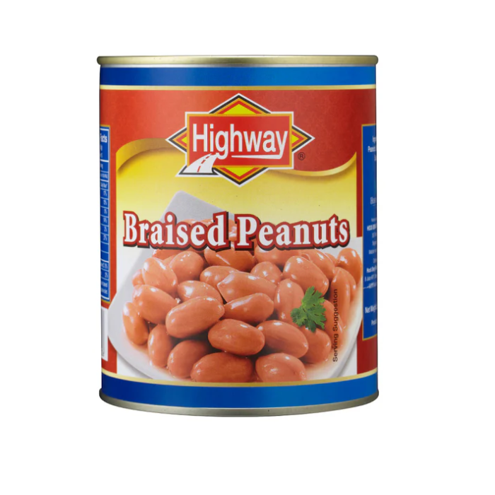 Highway Braised Peanuts - Carton
