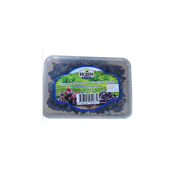 Hosen California Natural Raisins - Carton