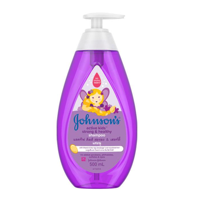 Johnson's Active Kids Strong & Healthy Shampoo - Carton