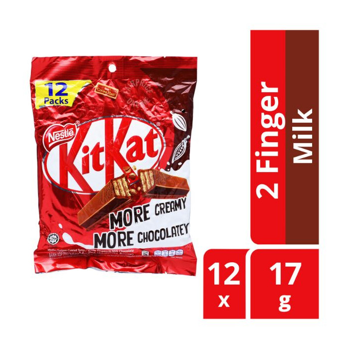 Nestle KitKat 2F Flowrap Chocolate - Carton
