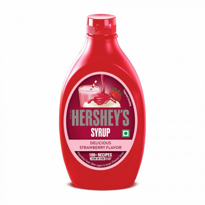 Hershey'S Strawberry Syrup - Carton