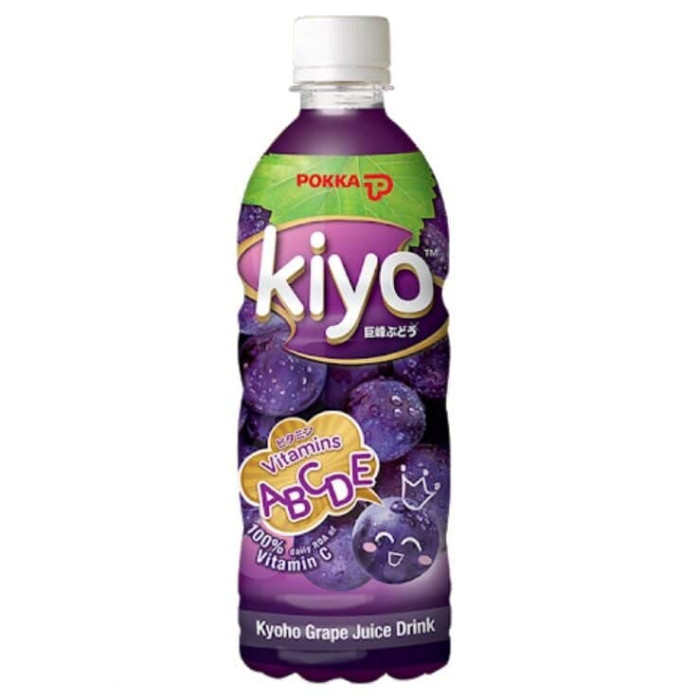 Pokka Kiyo Kyoho Grape Juice Less Sugar Pet Bottle - Carton