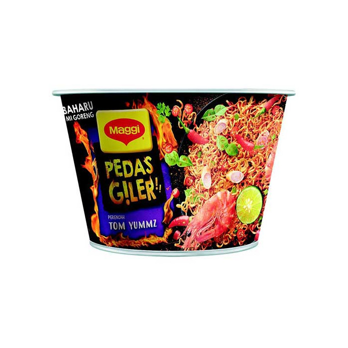 MAGGI Pedas Giler Tom Yummz Noodles- Carton