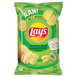 LAY'S INDIA-AMERICAN STYLE CREAM & ONION | FMCG Wholesale Singapore ...
