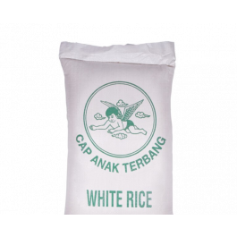 Green Flying Man White Rice - Carton