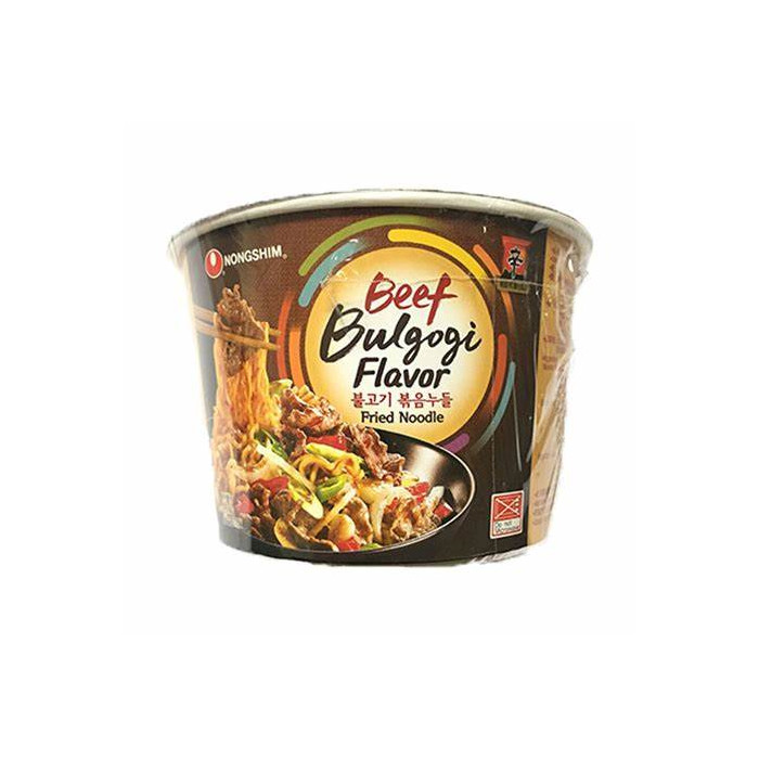 Nongshim Korean Beef Bulgogi - Beef (Fried Noodle) - Carton