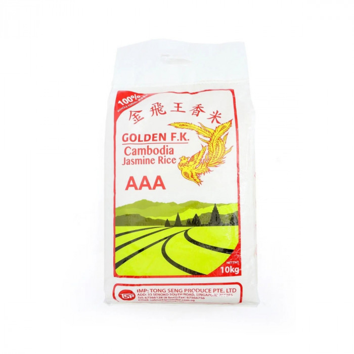 Golden F.K Thai Jasmine Rice - Carton