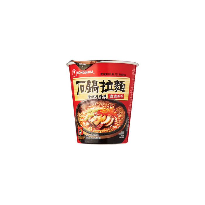 Nongshim Korean Clay Pot Instant Cup Noodle - Case