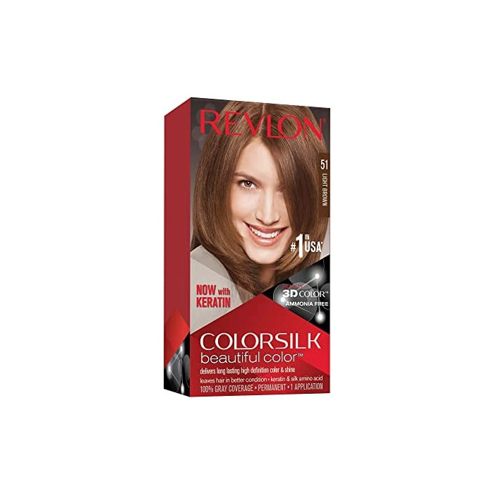 Revlon Colorsilk New #51 Light Brown - Carton