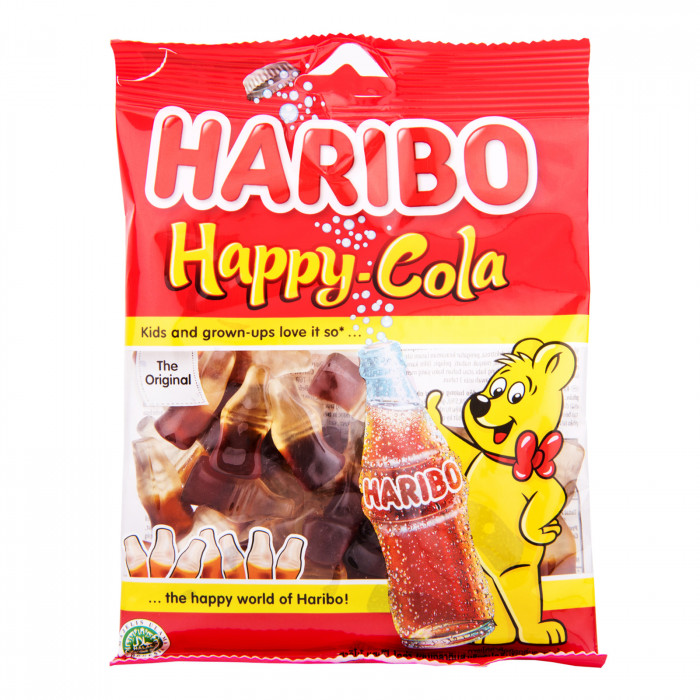 Haribo Happy Cola Gummy Candy - Case