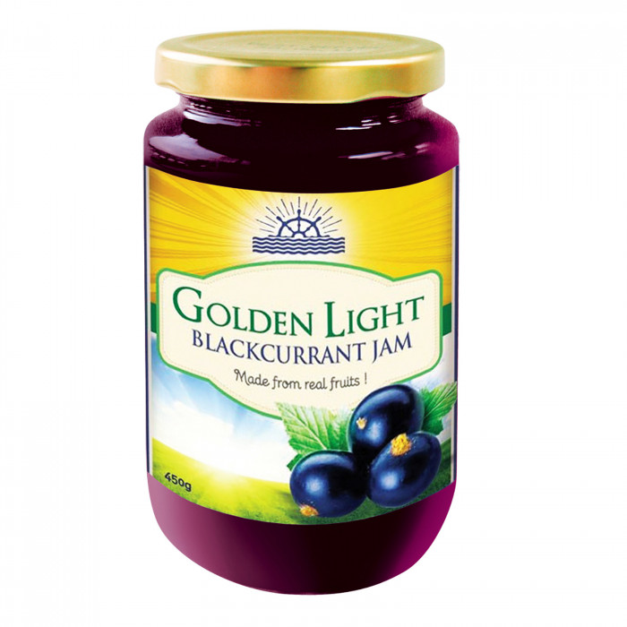 Golden Light Blackcurrant Jam - Case
