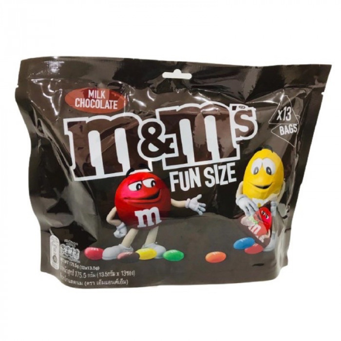 M&M's Milk Chocolate Funsize - Case