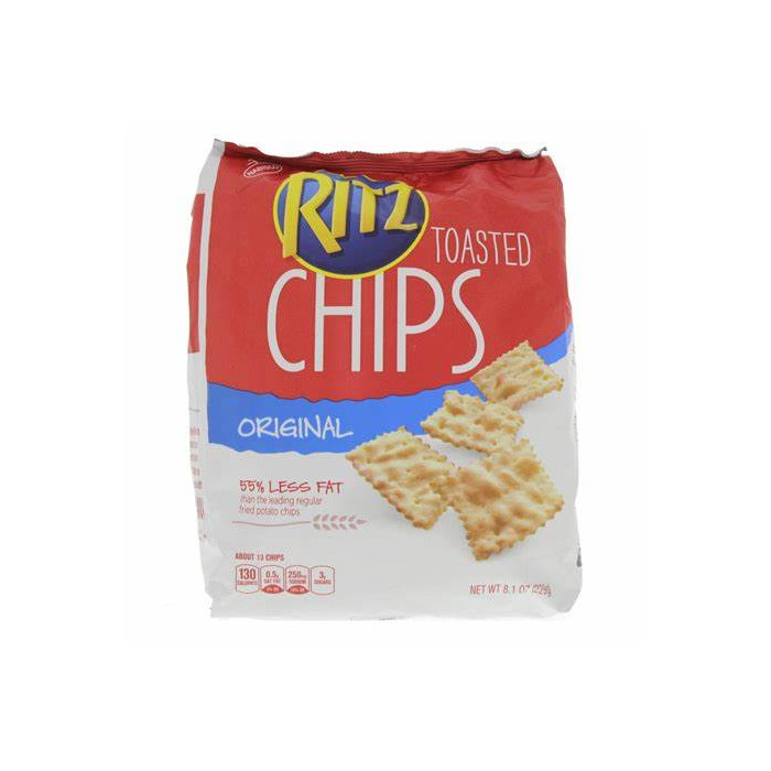 Ritz Toasted Chips Original Halal - Carton