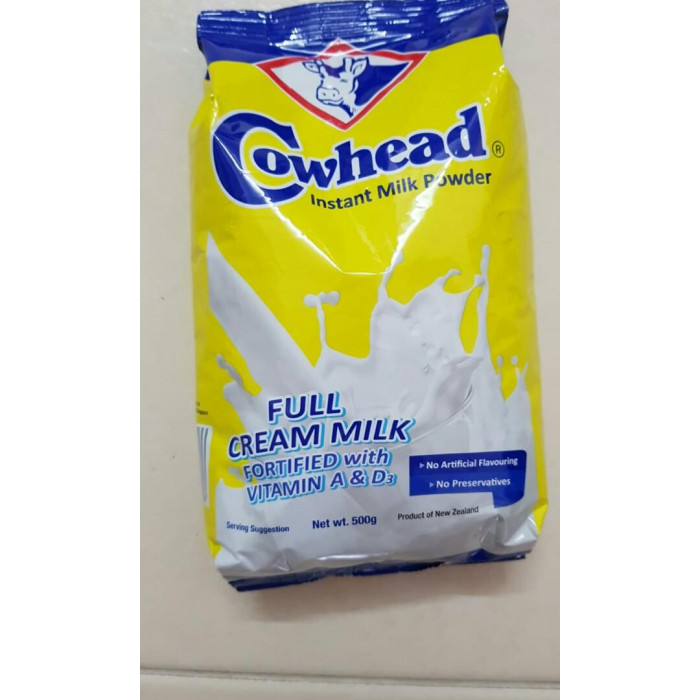 Cowhead Full Cream Instant Milk Powder (Foil) - Case