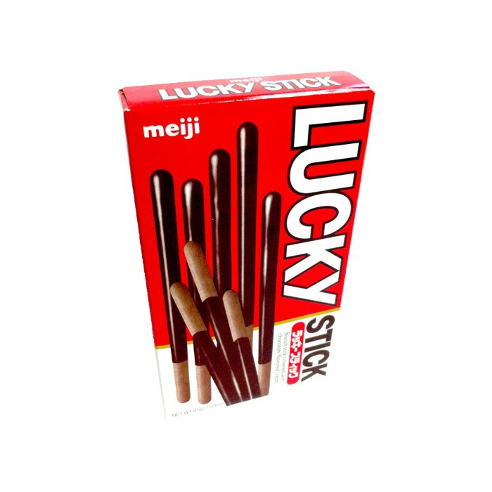 Meiji Lucky Stick Chocolate Biscuit - Case