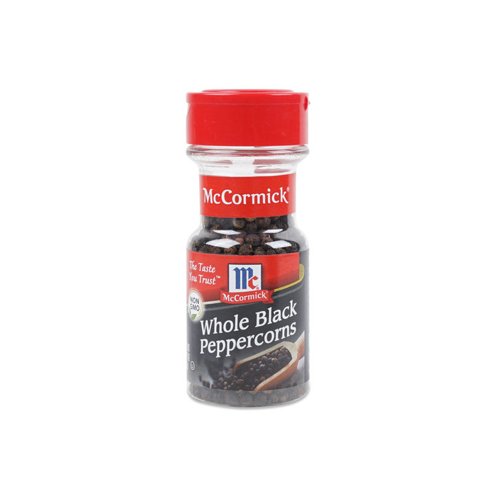 McCormick Whole Black Pepper - Case