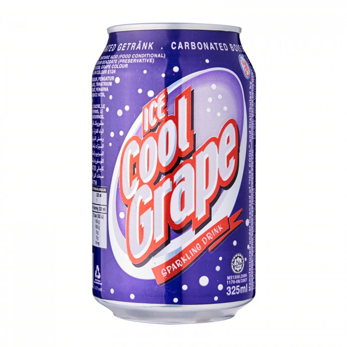 Ice Cool Carbonated Grape - Case