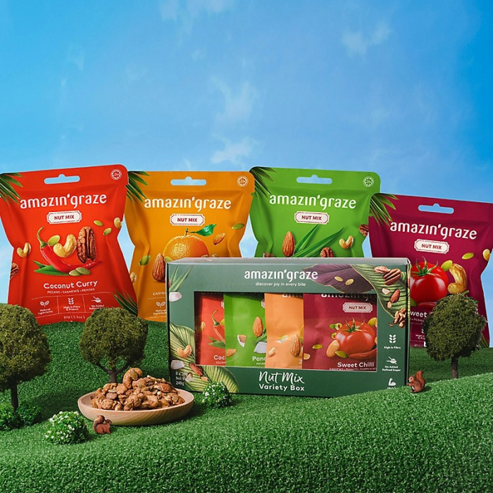 Amazin' Nut Mixes Variety Box - Case
