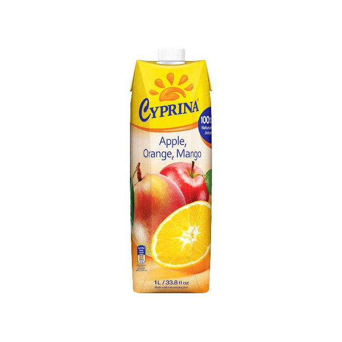 Cyprina Mango Juice With Orange And Apple - Carton
