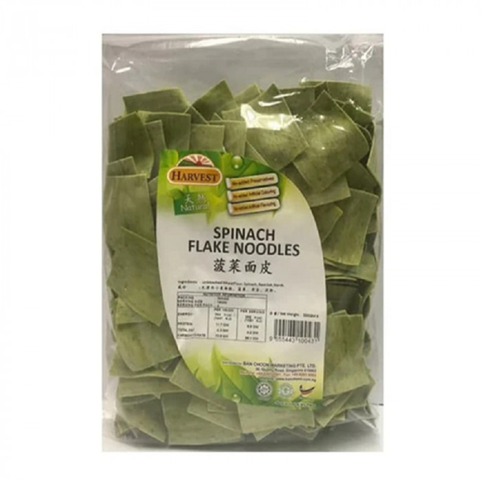 Harvest Spinach Flake Noodles - Case