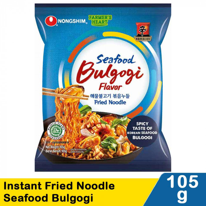 Nongshim Seafood Bulgogi Instant Noodle - Carton