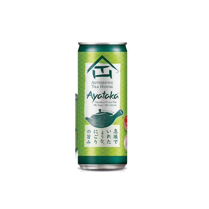 Ayataka Green Tea Can Drink - Carton