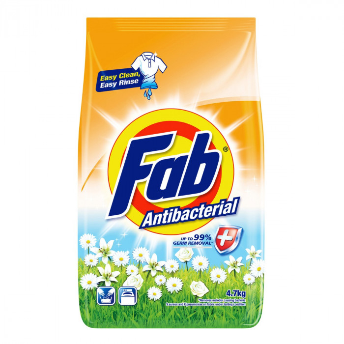 Fab Anti-Bacterial Detergent Powder - Case