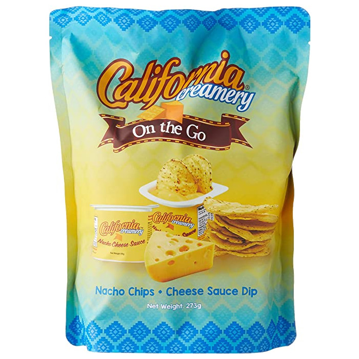 California Creamery Nacho Cheese Sauce & Tortilla Chips - Case