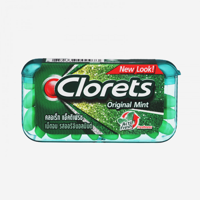 Clorets Original Mint Candy Tablets - Case