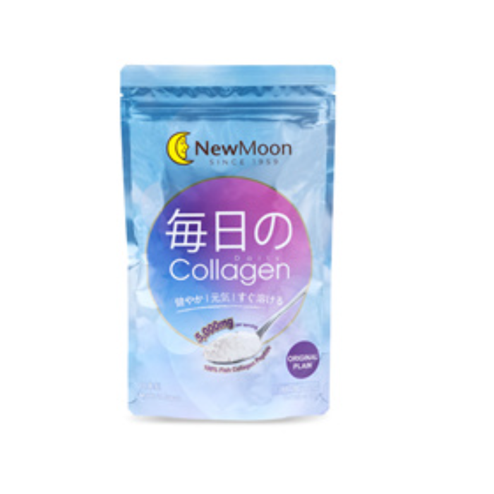 New Moon Daily Plain Collagen Powder - Carton