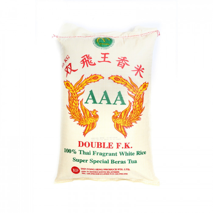 Double F.K. AAA Thai Hom Mali Rice - Case