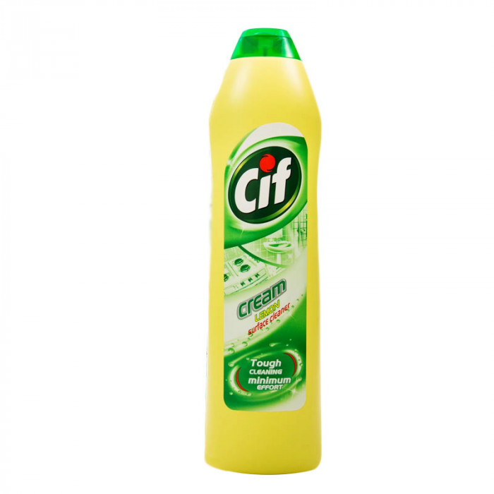 Cif Cream Surface Cleanser Lemon - Case