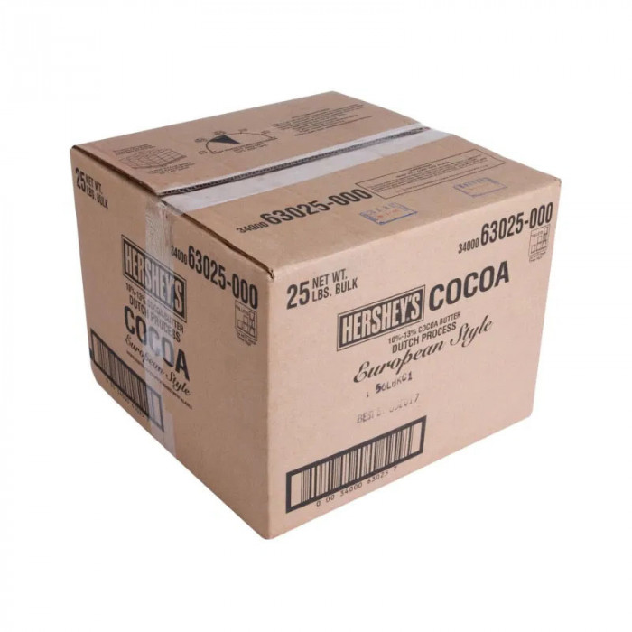 Hershey's European Cocoa Bulk 25Lb Food Service Pack - Case