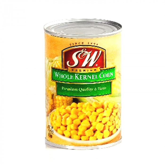S&W Whole Kernel Corn - Case