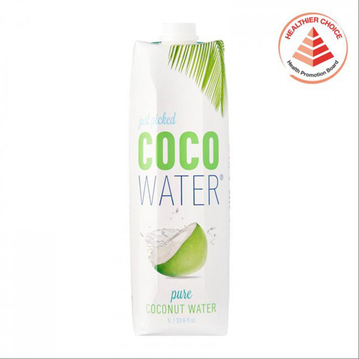 Just Picked CocoWater 100% Pure Coconut Dink - Case