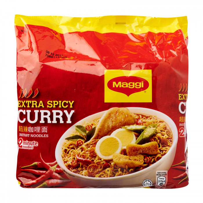 MAGGI Extra Spicy Curry Instant Noodles - Case