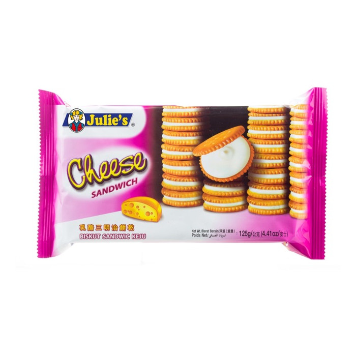 Julie's Cheese Sandwich 125g - Case