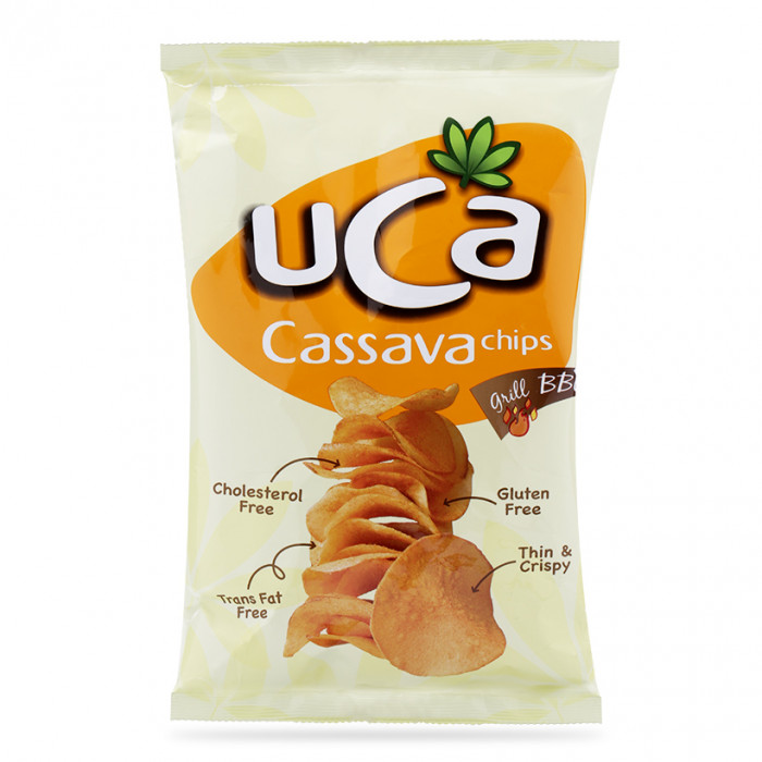 UCA Cassava Chips Hot & Spicy - Case