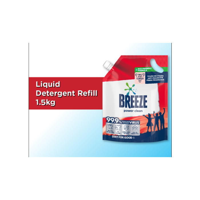 Breeze Liquid Powder Clean Refill SP (SG) 6X1.5KG