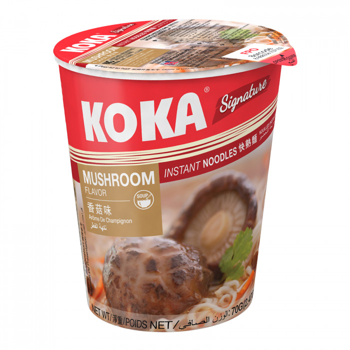 Koka Signature NO MSG Mushroom Flavour Instant Noodles - Case