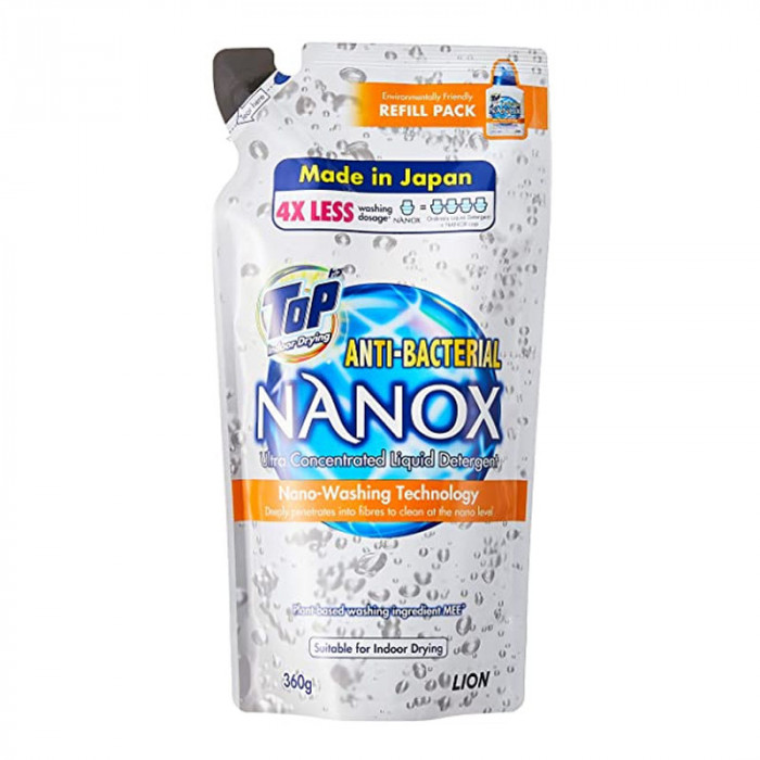 Top Nanox Ultra Concentrated Liquid Detergent Anti Bacterial Refill - Case